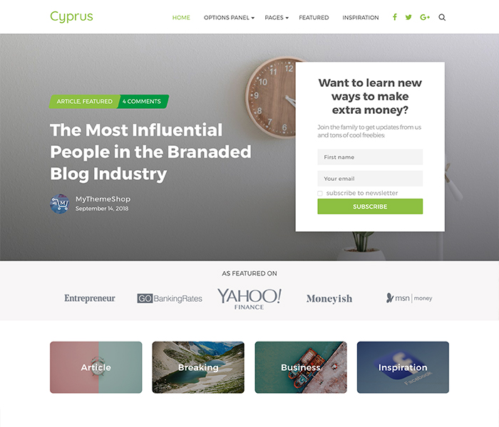 Premium WordPress Blog Themes @ MyThemeShop